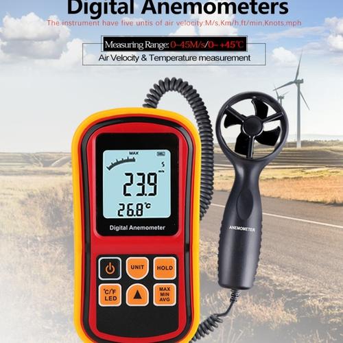 Jual GM8901 Digital Anemometer Wind Speed Air Alat Ukur Kecepatan Angin ...