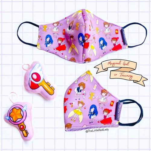 Jual MASKER CARDCAPTOR SAKURA/MASKER ANIME JEPANG/CARDCAPTOR CHIBI ...