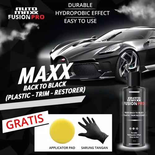 Jual AUTO MAXX FUSHION PRO MAXX BACK TO BLACK PLASTIC TRIM RESTORER CARCARE - Kota Semarang ...
