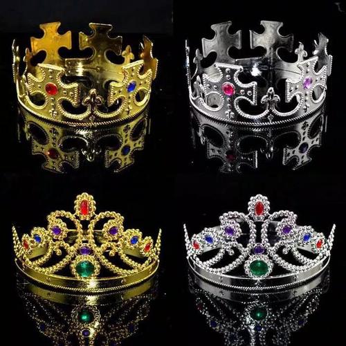 Jual Mahkota Raja Ratu - Mahkota Mainan Anak King Queen Crown Ulang ...
