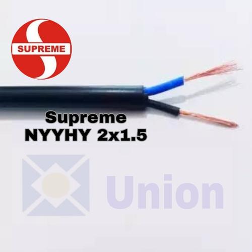 Jual Kabel serabut SUPREME 2x1.5mm NYYHY NYMHY FLEXIBLE meteran ...