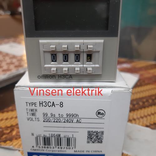 Jual timer omron H3CA-8 coil 220V - Jakarta Barat - Vinsen elektrik | Tokopedia