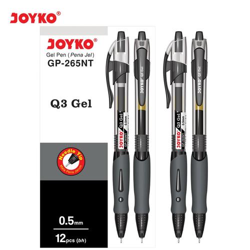 Jual Joyko Q3 Gel Pen Pulpen GP-265NT (Needle Tip) Ballpoint ...