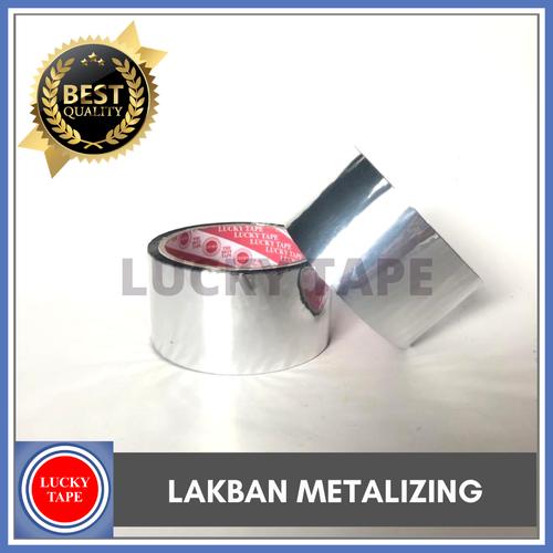 Jual LAKBAN METALIZING METALISING 2" Metalized Film Tape Isolasi AC ...
