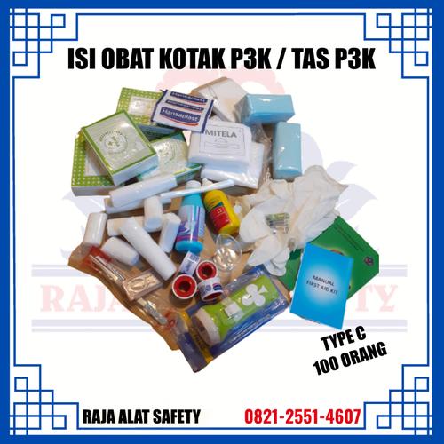 Jual Isi Obat Lengkap Type C / Isi Kotak P3K Dinding Tipe C First Aids ...