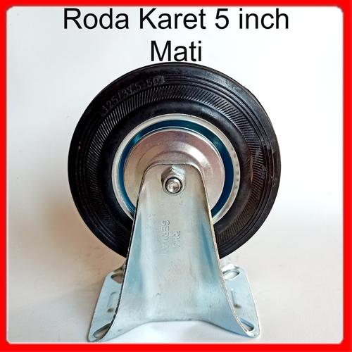 Jual Roda TROLLEY 5" inch / RODA ETALASE / RODA GEROBAK/ RODA KARET ...
