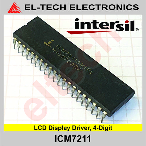 Jual ICM7211 ICM 7211 LCD Display Driver, 4-Digit - Kota Surabaya ...