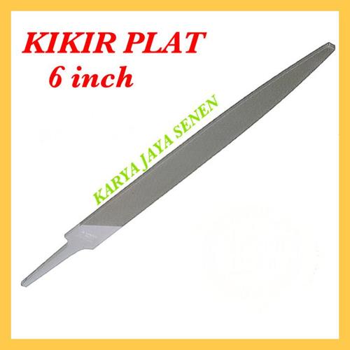 Jual Kikir Besi Flat / Kikir Gepeng / Kikir Plat 6" Kasar USA - Jakarta ...