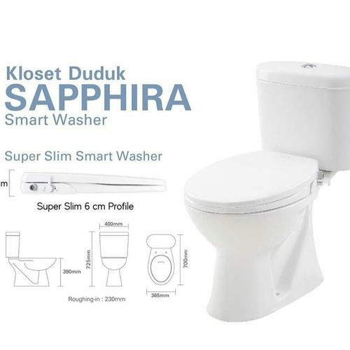 Jual Kloset Duduk Trilliunware Sapphira - Smart Washer - Kota Palembang ...