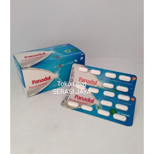 Jual Panadol Paracetamol BIRU Blister & Box Panas Demam & Sakit Kepala ...
