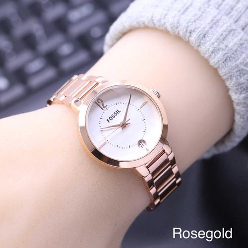 Jual Jam tangan wanita fossil bling bling - Silver hitam - Jakarta ...