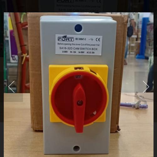 Jual Cam Switch with Box 3 phase ON OFF 25A 32A - 32A - Jakarta Pusat ...