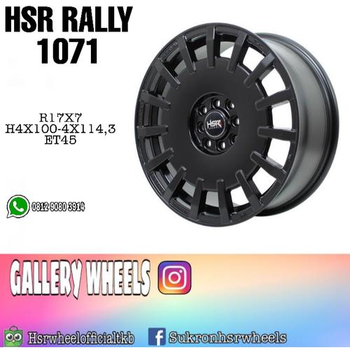 Jual Velg Mobil HSR Rally 1071 ( Oz Rally Racing ) Ring 17 Semi Matt ...