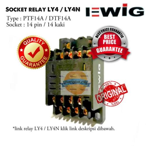 Jual SOCKET RELAY LY4/LY4N 14PIN 14KAKI MODEL OMRON PTF14A - Jakarta ...