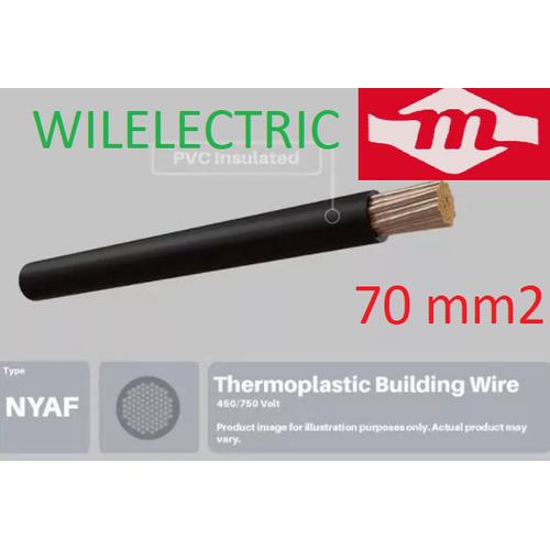 Jual Kabel listrik serabut NYAF 70 mm / 70mm hitam eceran MAKITA - Kota ...