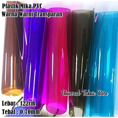 Jual Plastik Mika Lentur PVC Warna Warni Lebar 122cm Tebal 0,70mm - 0,30mm, Merah - Jakarta ...