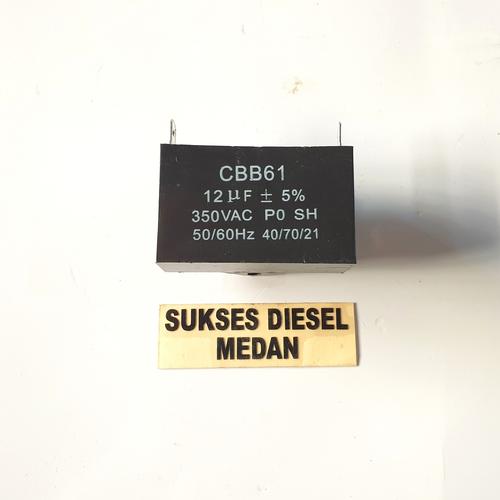 Jual KAPASITOR GENSET 12UF 350VAC SMALL BODY CAPASITOR - Kota Medan ...