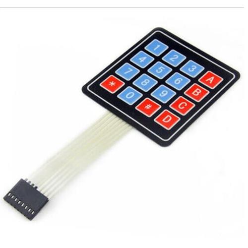 Jual Matrix Keypad Membrane 4X4 keyboard array Arduino - Kota Surabaya ...