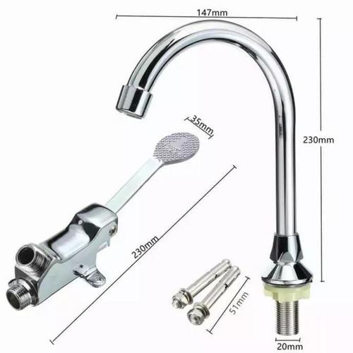 Jual Kran injak/Kran westafel injak/Kran cuci tangan - Jakarta Pusat ...