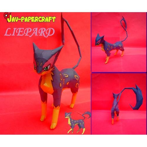 Jual Pokemon Liepard Papercraft - Kab. Bekasi - Papercraft Tiviti ...