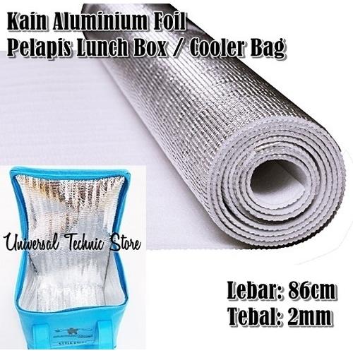 Jual Kain Aluminium Foil Insulated/ Peredam Panas / Bahan Pelapis Tebal ...