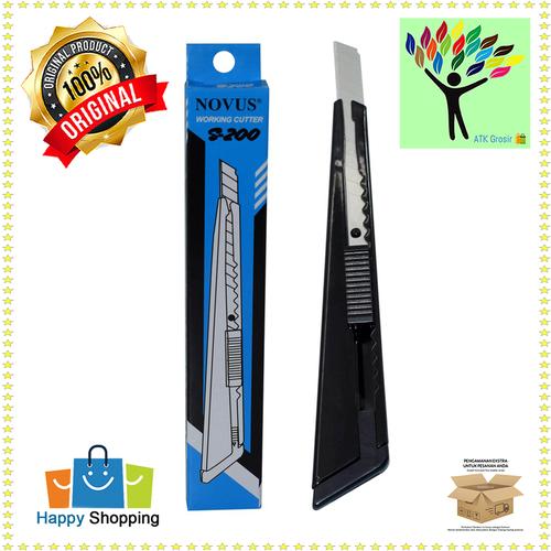 Jual Cutter Kecil S-200 / Cutter Murah - Novus - Jakarta Barat - ATK ...