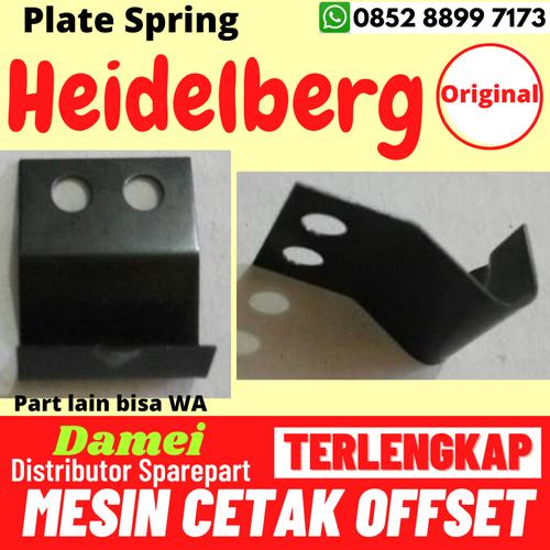 Jual Plate Spring GTO Heidelberg Spare Part Mesin Offset Leaf Spring ...