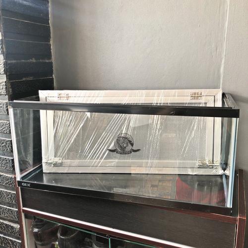 Jual Gex LL Aquarium Akuarium Ikan Reptile Reptil kandang ular kadal torto - TANPA TUTUP - Kota ...