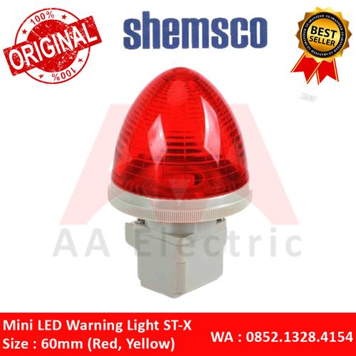Jual Mini LED Warning Light / Rotary Light ST-X / STX Size 60mm Shemsco ...