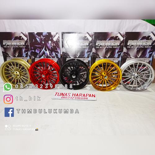 Jual VELG POWER CLASSIC NMAX NEW 2020 N MAX NEW 350 + 400-13 ASLI ...