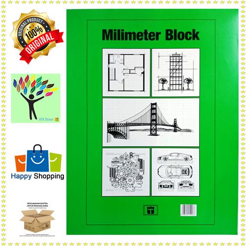 Jual Buku Milimeter Blok A3 - Jakarta Barat - ATK Grosir | Tokopedia