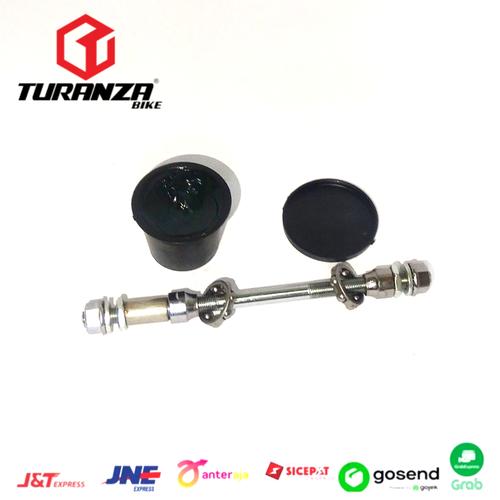 Jual as roda belakang sepeda mur 15 Rear hub spindel Seli mtb federal ...