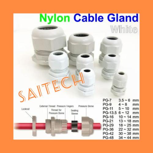 Jual Cable Gland Pelindung Jalur Kabel Gland Original Shemsco - Hitam ...
