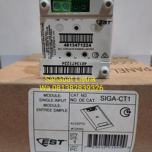 Jual MODULE EDWARDS EST SIGA CT-1 Single Input Module - Jakarta Pusat ...