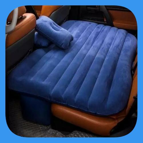 Jual Matras Mobil/Kasur Mobil Angin Bisa Dilipat dan Pompa/NAVY BLUE ...