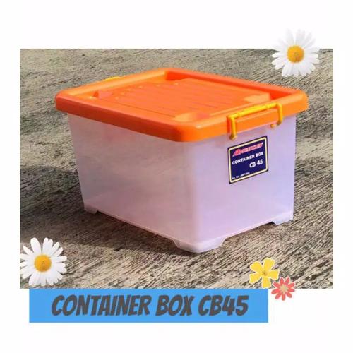 Jual container box 45 liter multiclub serbaguna kotak penyimpanan ...