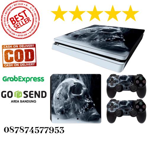 Jual GARSKIN PS4 SKULL EDITION FREE COSTUM - motif 1, Full set - Kota ...