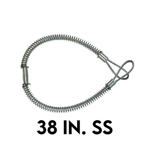 Jual Whip Check Cable 38" Stainless Steel Safety Cable Hose Arrestor ...