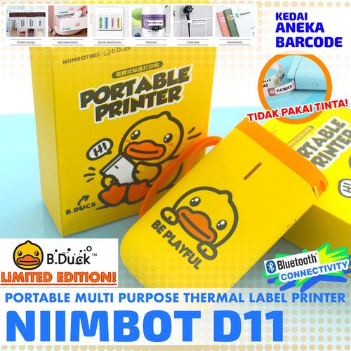 Jual [B. DUCK LIMITED EDITION] NIIMBOT D11 Portable Thermal Label ...