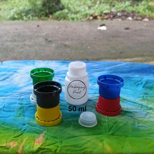Jual Botol Tutup Segel Sumbat Shrink Labor Agro HDPE Obat 50 ML 50 ...