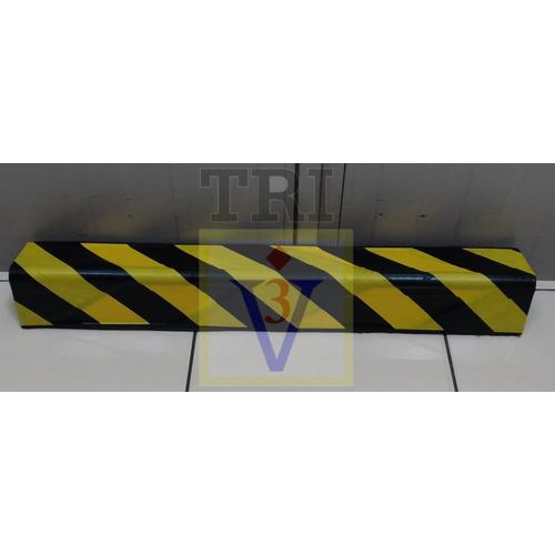 Jual pengaman karet sudut tiang parkir kuning hitam,rubber corner guard ...
