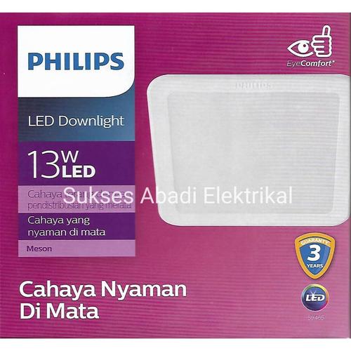 Jual PHILIPS DOWNLIGHT LED MESON SQUARE 13W KOTAK 13 watt - Kuning ...