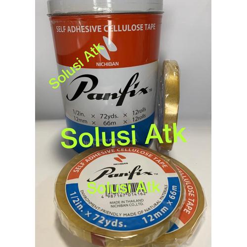 Jual isolasi panfix 1/2 inch x 72 yard - Jakarta Barat - Solusi Plastik ...