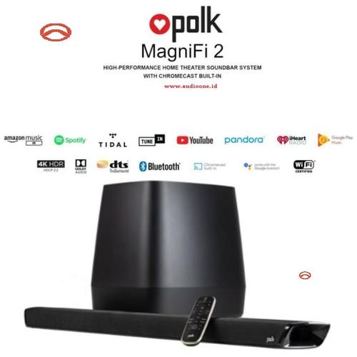 Jual Polk magnifi2 magnifi- 2 magnifi 2 dolby digital DTS 4K spotify ...
