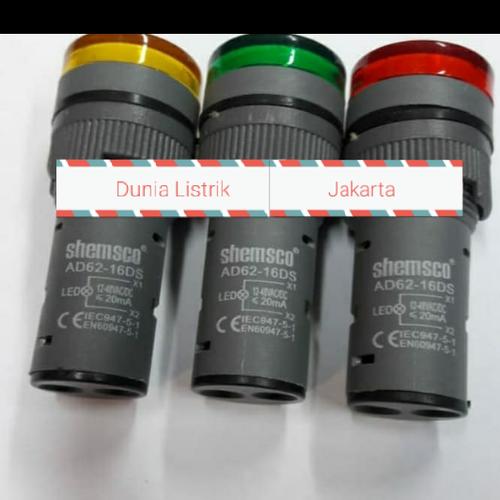 Jual Pilot Lamp Led 16 mm 12 - 48 VDC - Merah - Jakarta Pusat - DUNIA ...