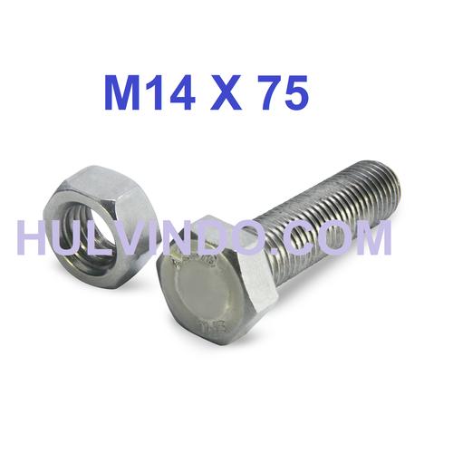 Jual BAUT MUR HEX STAINLESS STEEL 304 M14 X 75 - Kota Tangerang - Toko Aneka Guna Tangerang ...