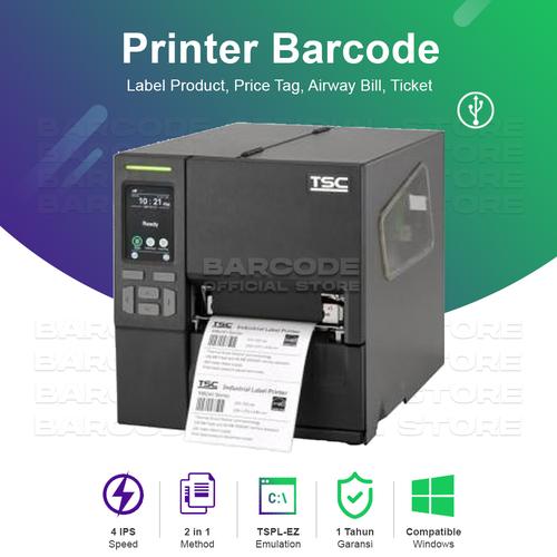 Promo PRINTER BARCODE TSC MB240 CETAK LABEL SEMICOATED THERMAL YUPO ...