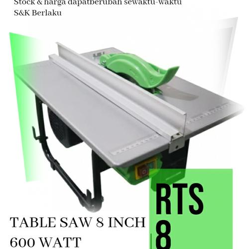 Jual RYU TABLE SAW 8 INCH RTS8 / RTS 8 RYU MESIN MEJA POTONG 8 INCH ...