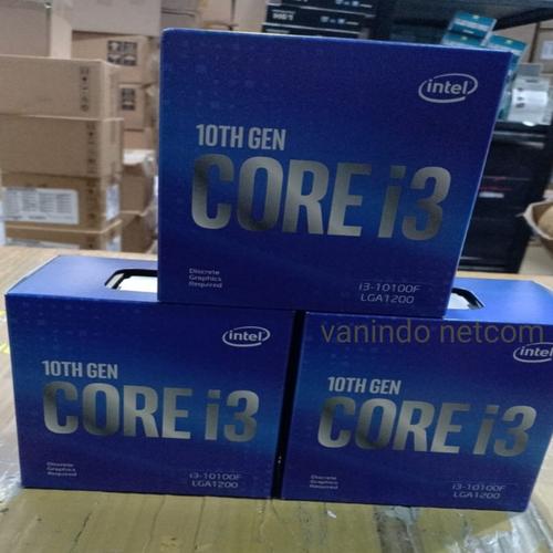 Jual INTEL CORE i3 10100F box /Processor Intel Gen 10 Comet Lake LGA 1200 - Jakarta Utara ...