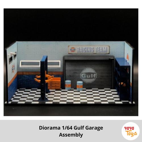 Jual Diorama You Car 1/64 Gulf Garage Racing Team Assembly - Jakarta ...